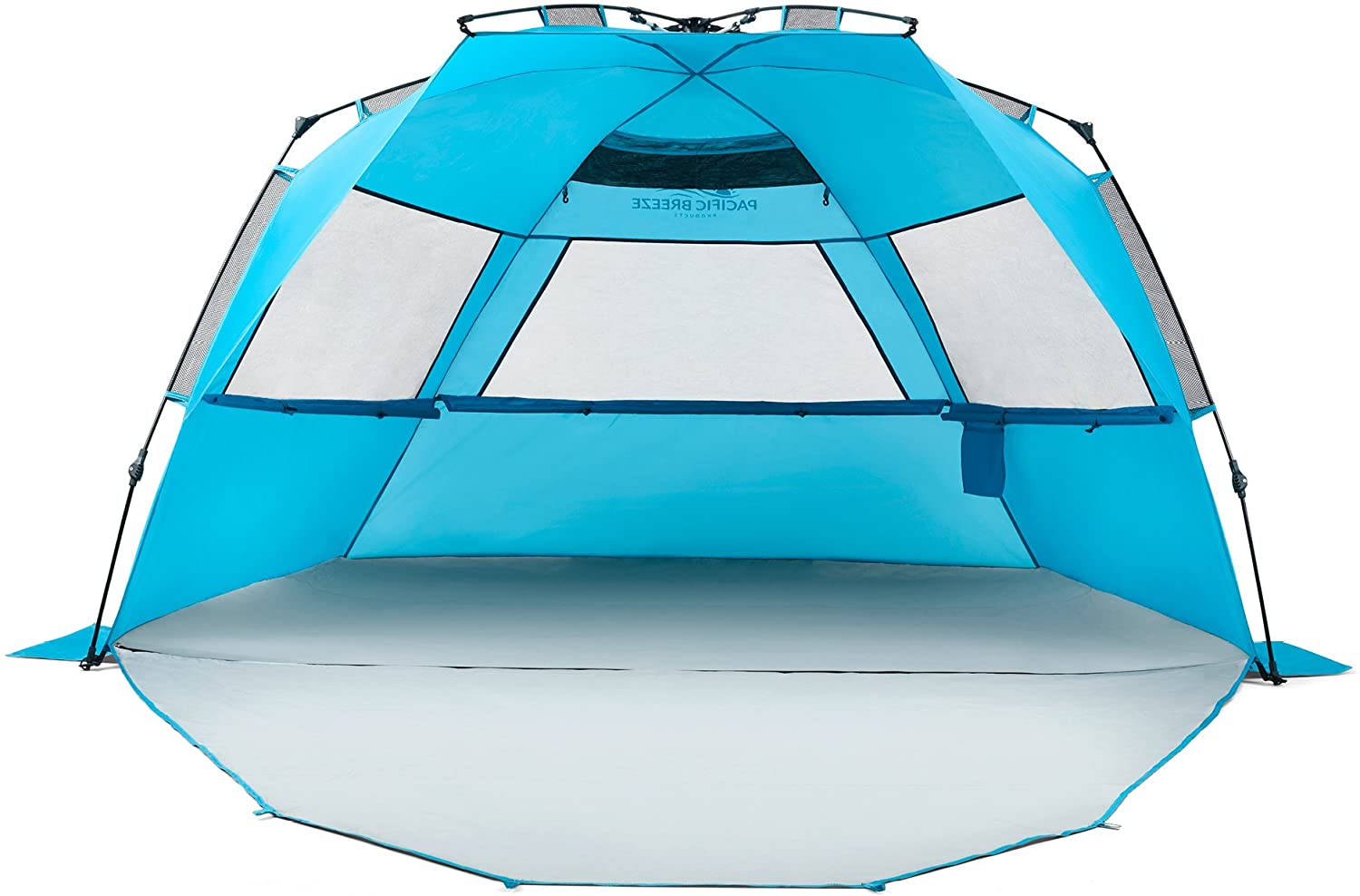 Pacific Breeze Easy Setup Beach Tent Deluxe XL – Project Hemingway